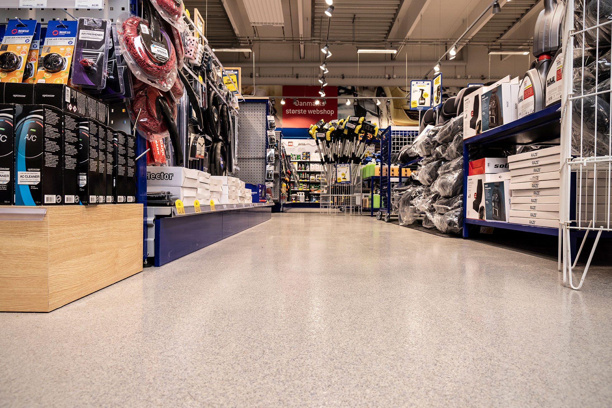 Retail flooring - Stonewalk